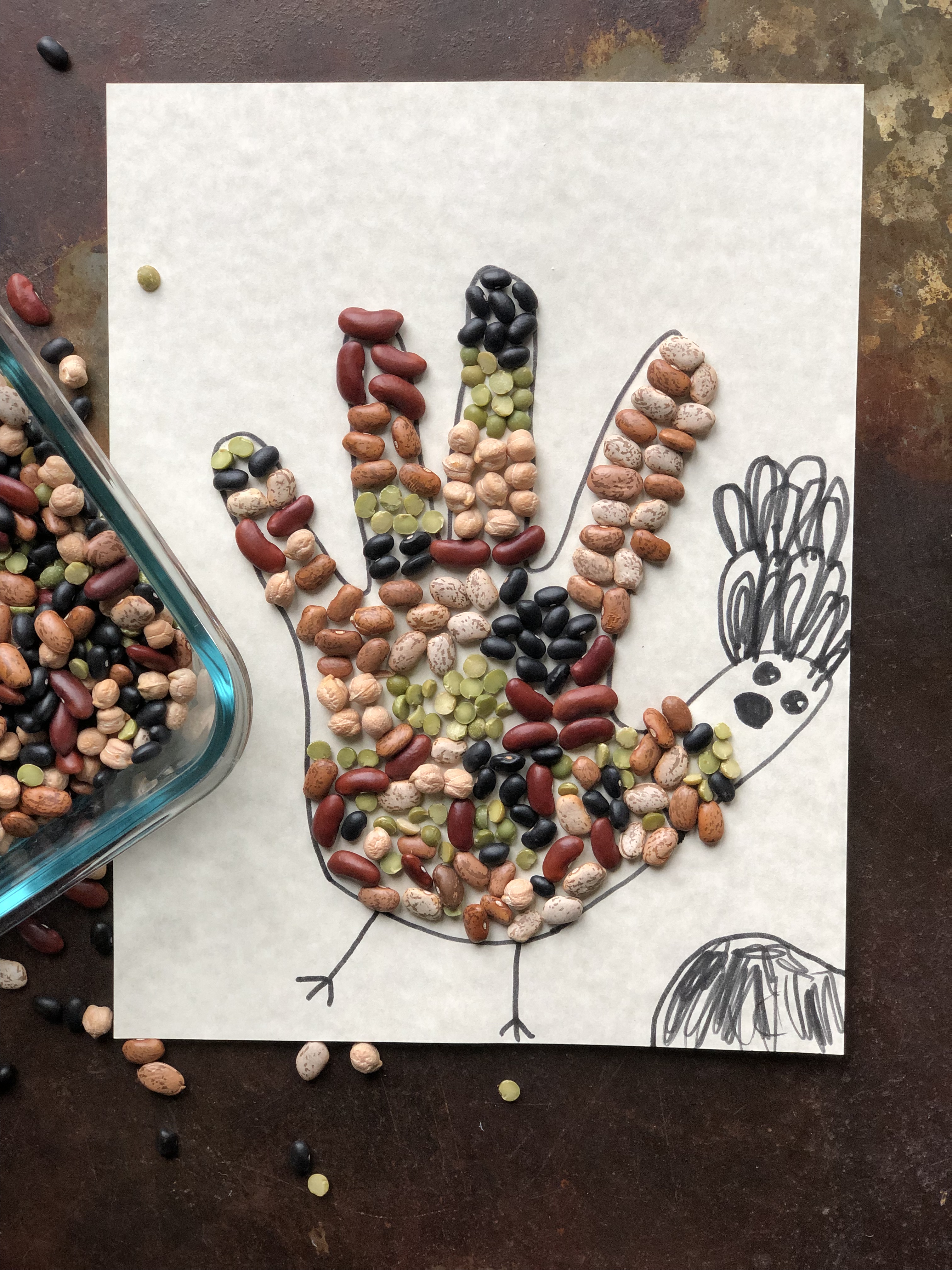 A Fine Motor Thanksgiving Turkey- The DIY Therapist